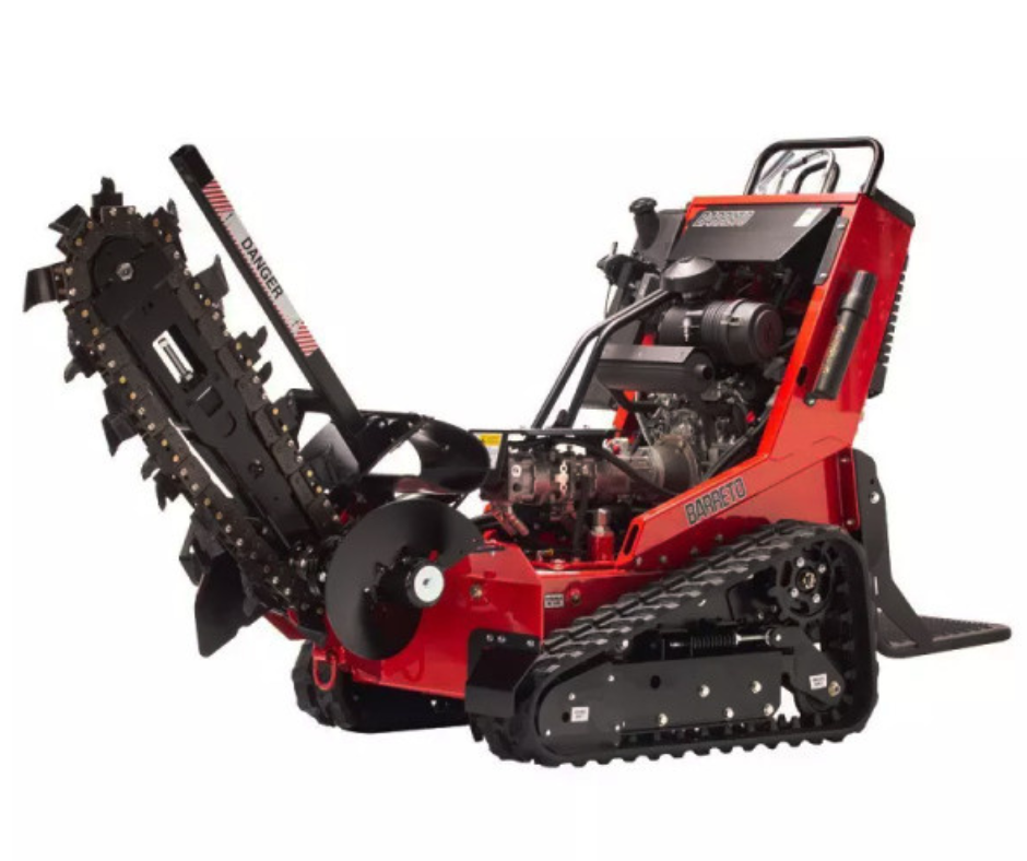 Barreto RTK Ride-On Trencher Rental | Utility Trenching Machine
